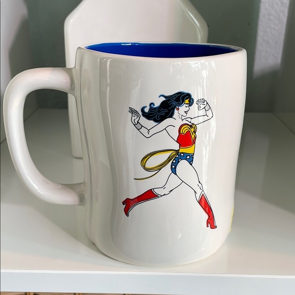 Rae Dunn | Kitchen | Nwt Rae Dunn Wonder Woman Mug With Blue Interior ...
